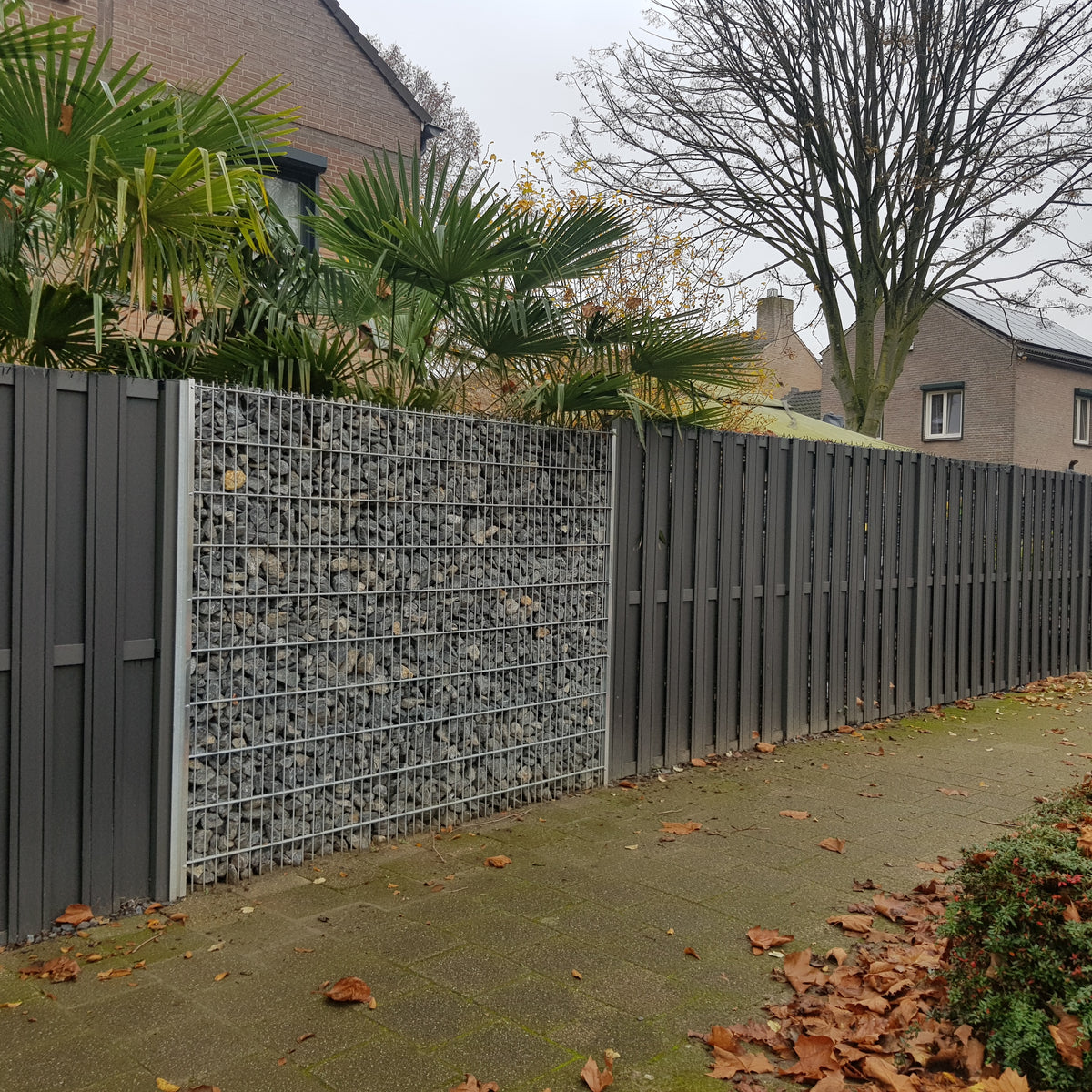 Composiet Schutting 180x180 cm – Incl. Palen & Frame, Actie! – WPC ...